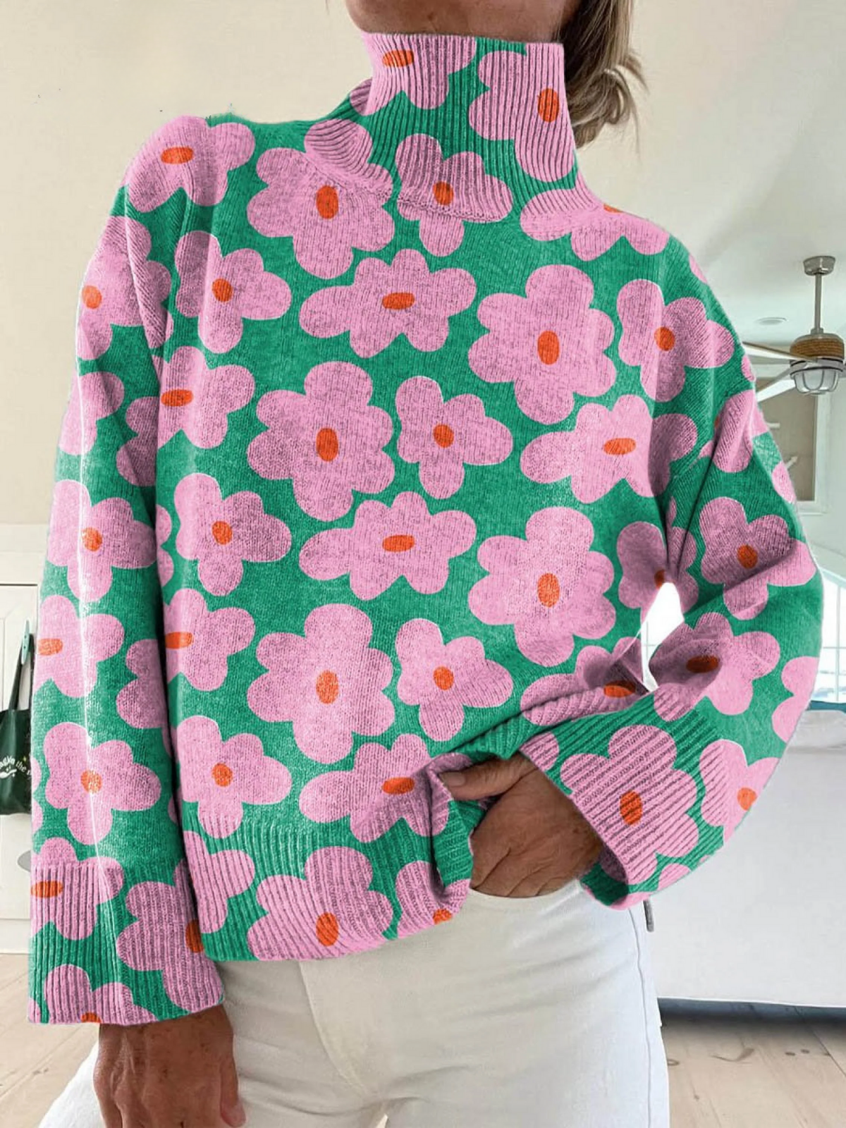 Ludovica – Le Pull Col Roulé Artistique – Lavoisier Paris